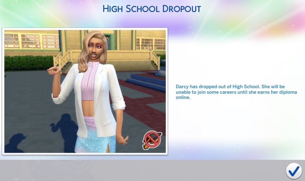Dropping Out And Graduating Early In The Sims 4 High School Years