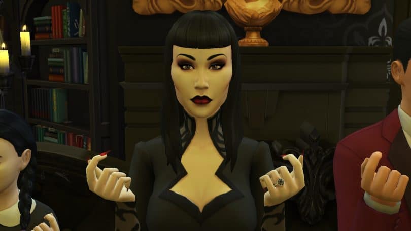 Making The Addams Family in The Sims 4
