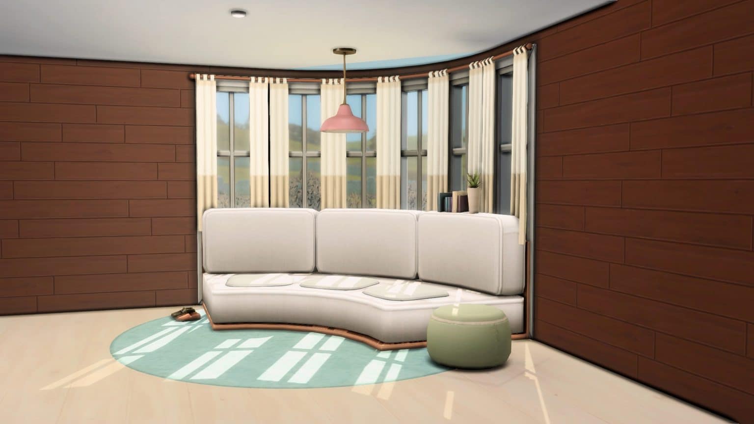 Making Round Sofa Corners in The Sims 4