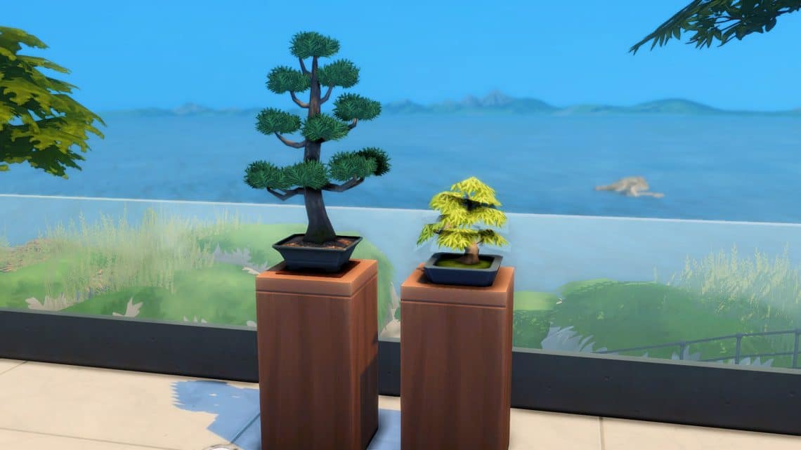 Crafting Bonsai Trees in The Sims 4