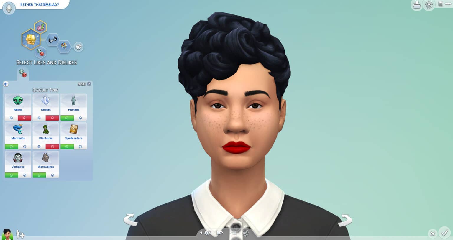 Guide to Occult Preferences Mod for The Sims 4