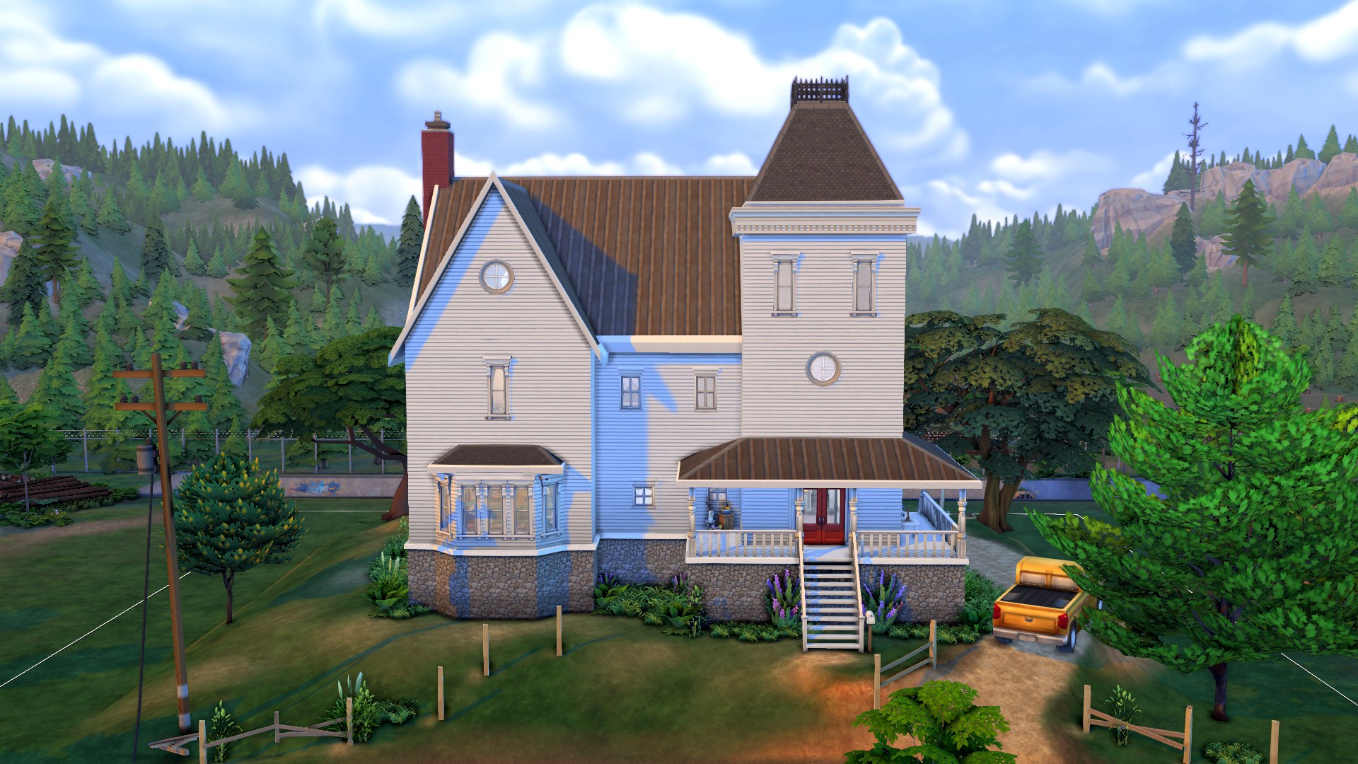 Halloween Movies Inspired Builds for The Sims 4!