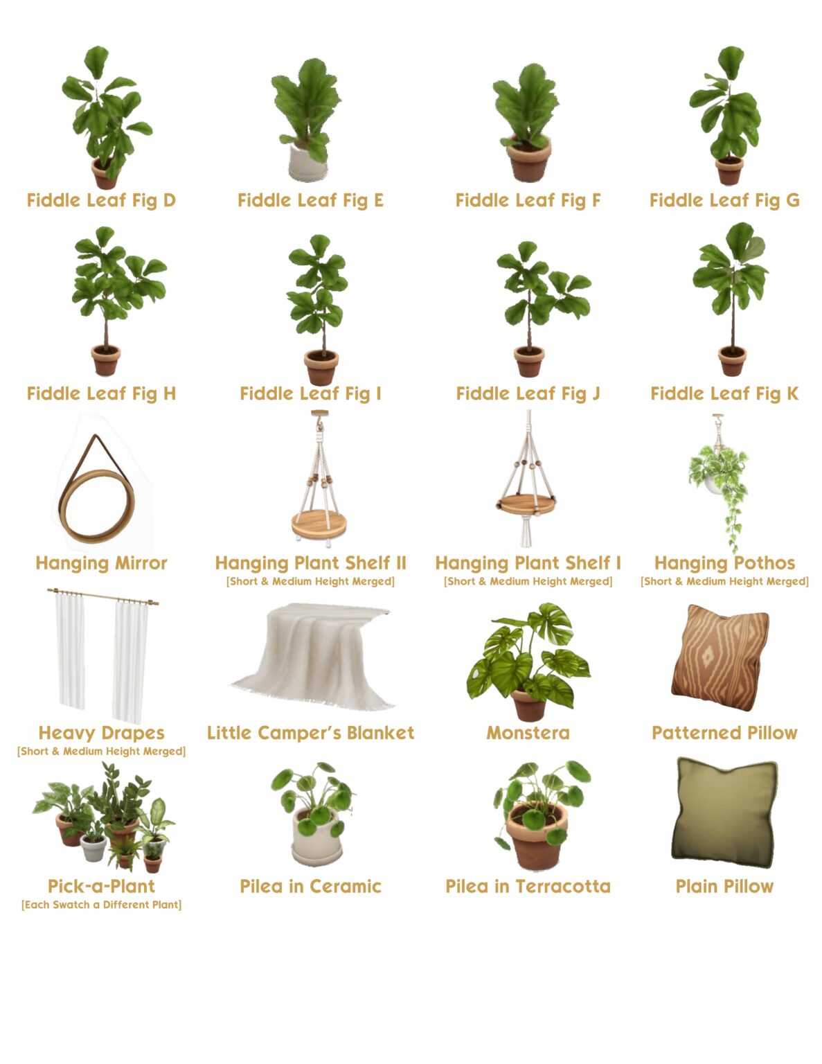 Over 80 Unique Objects: The Sims 4 Boho Living CC!