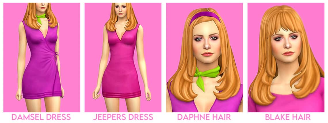 Iconic Sims 4 Fashion: The Daphne CC Collection