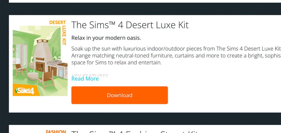 The Sims 4 Desert Luxe Kit is Now Available for FREE!