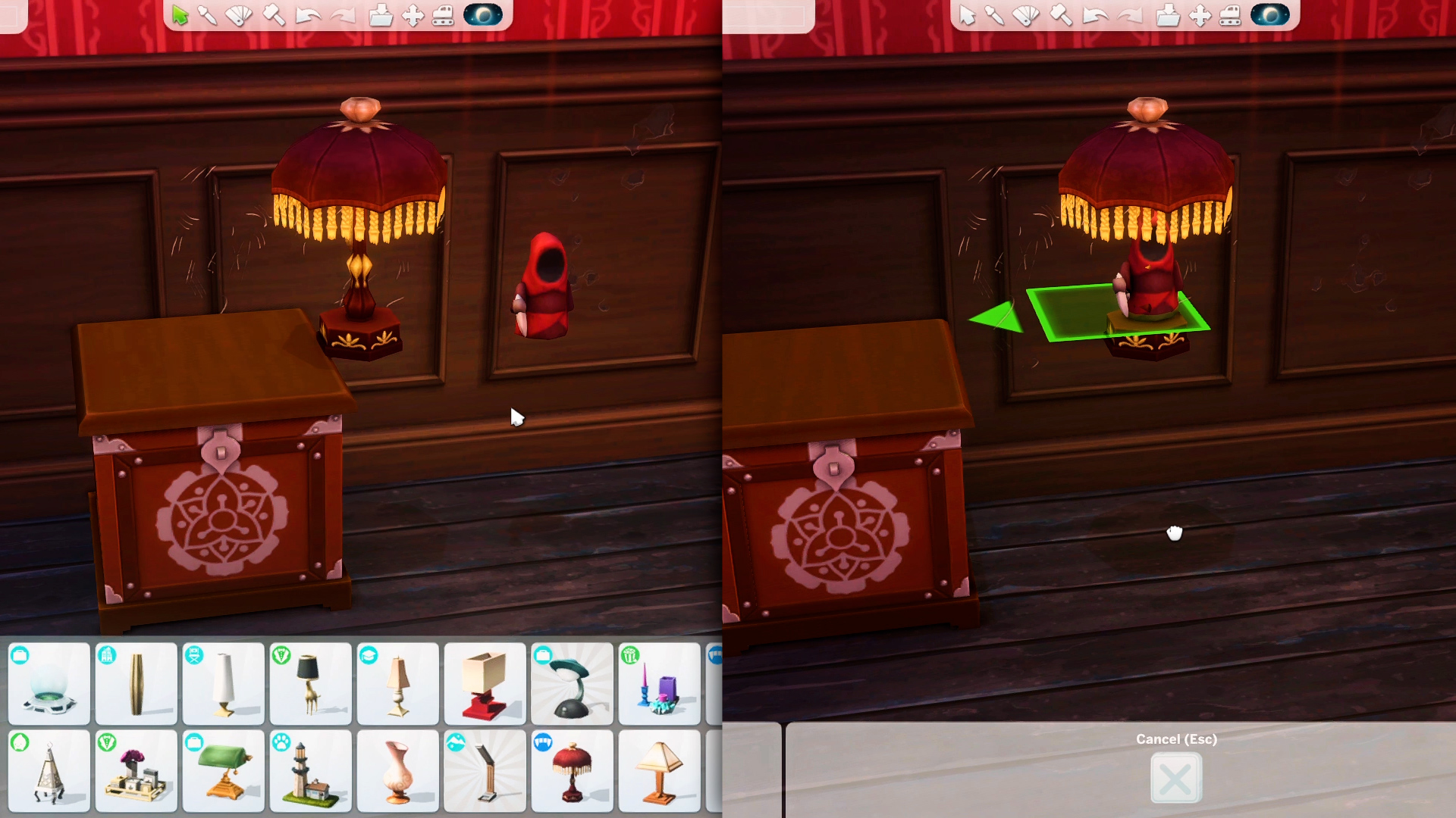 How to create Spooky Lamps in The Sims 4