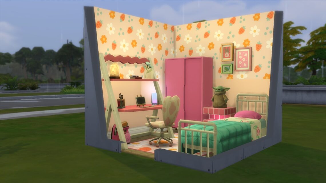 Redecorating with The Sims 4 Pastel Pop Kit