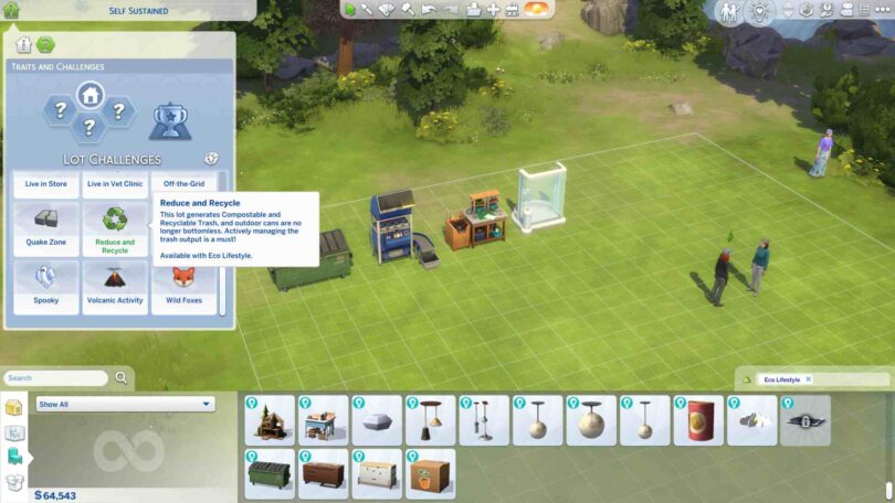 The Sims 4 Bits and Pieces: Create Beauty Out of Trash!