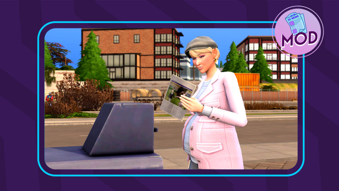 This Sims 4 Newspaper Mod Brings Back an Old Sims Tradition