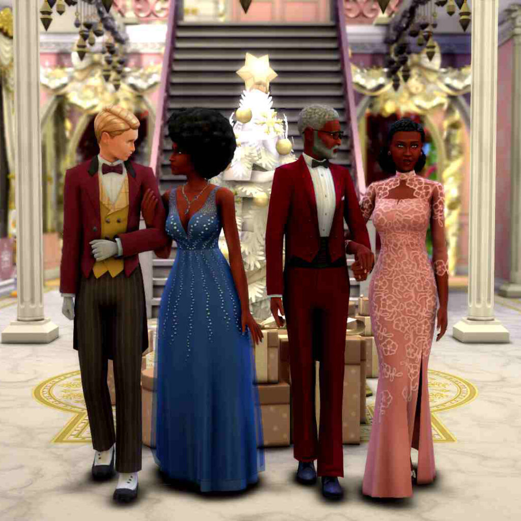 The Sims 4 Story Starter Kit: A Royal Winterfest