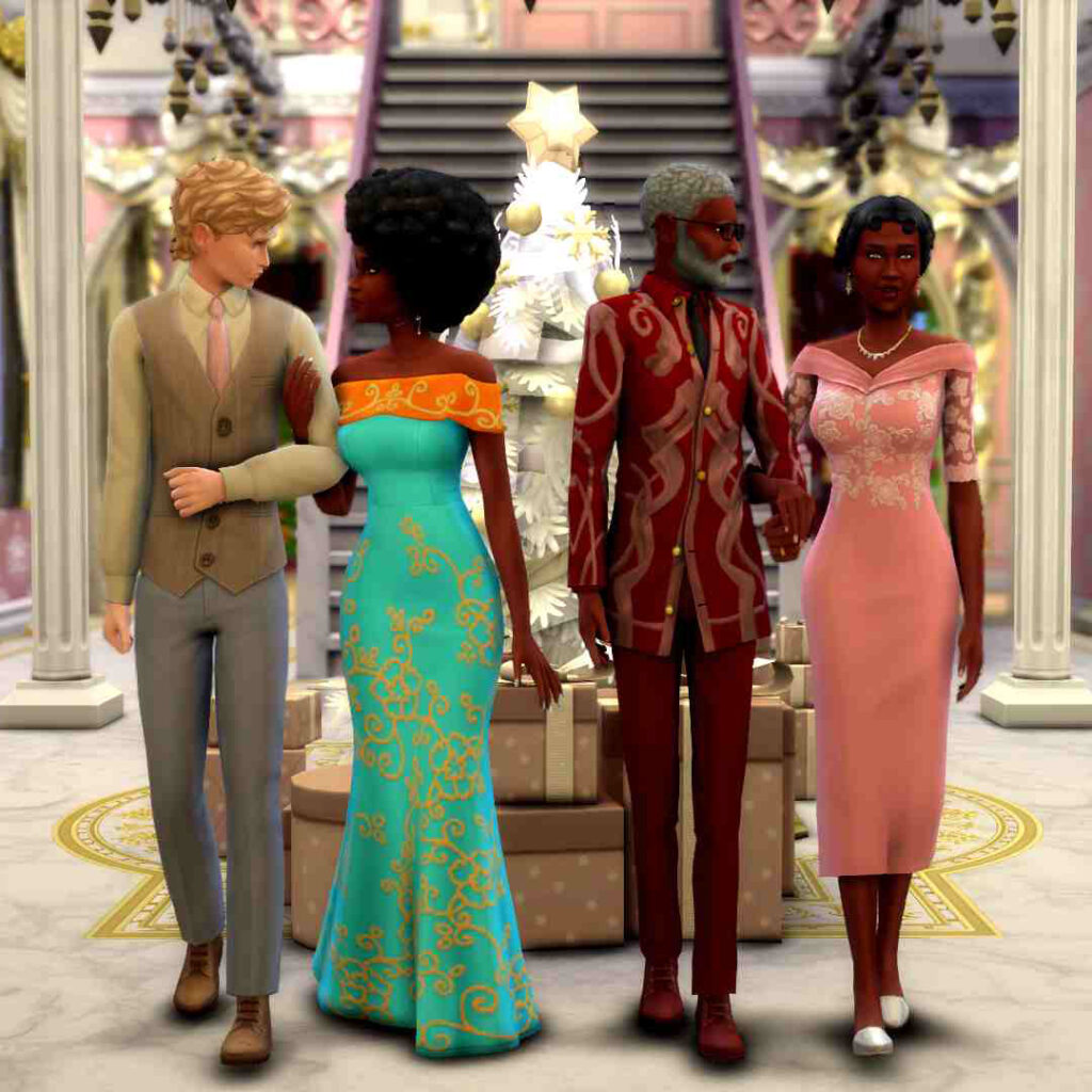 The Sims 4 Story Starter Kit: A Royal Winterfest