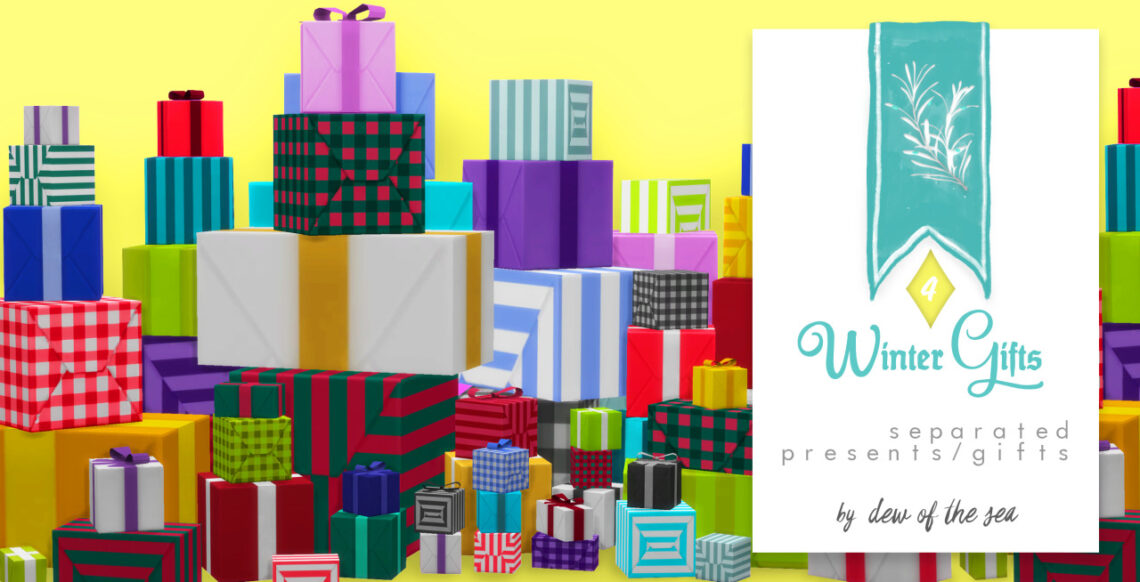Sims 4 Christmas CC: 12 Holiday Sets for 12 Days of Winterfest!