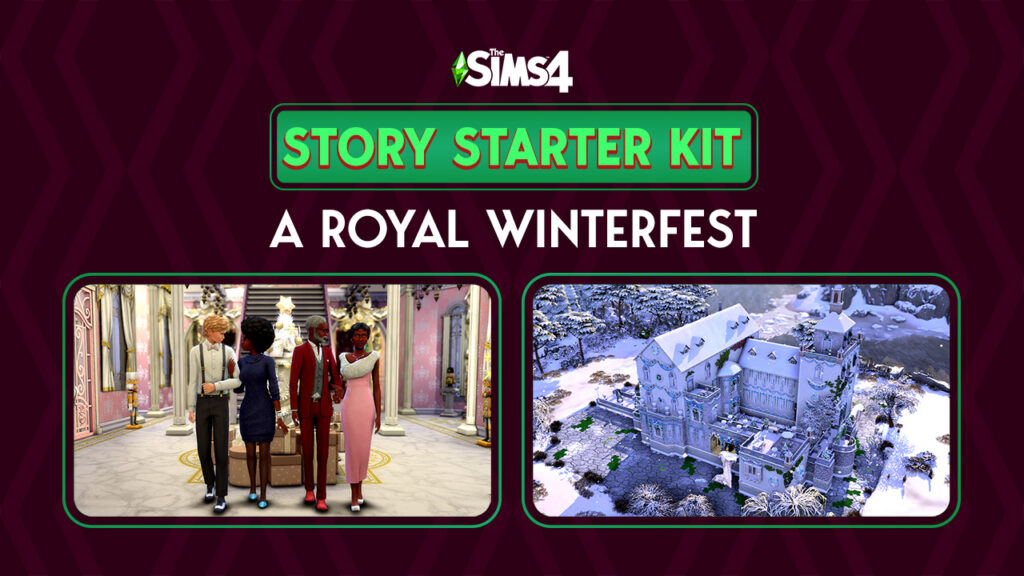 The Sims 4 Story Starter Kit: A Royal Winterfest