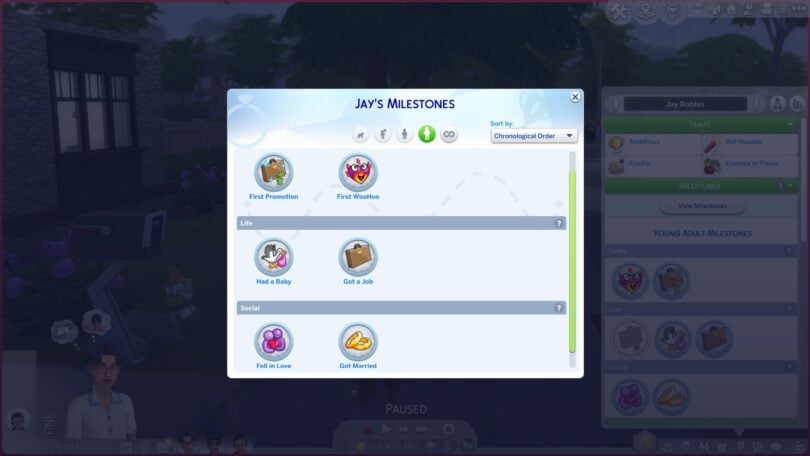 The Sims 4 Growing Together Milestones Guide