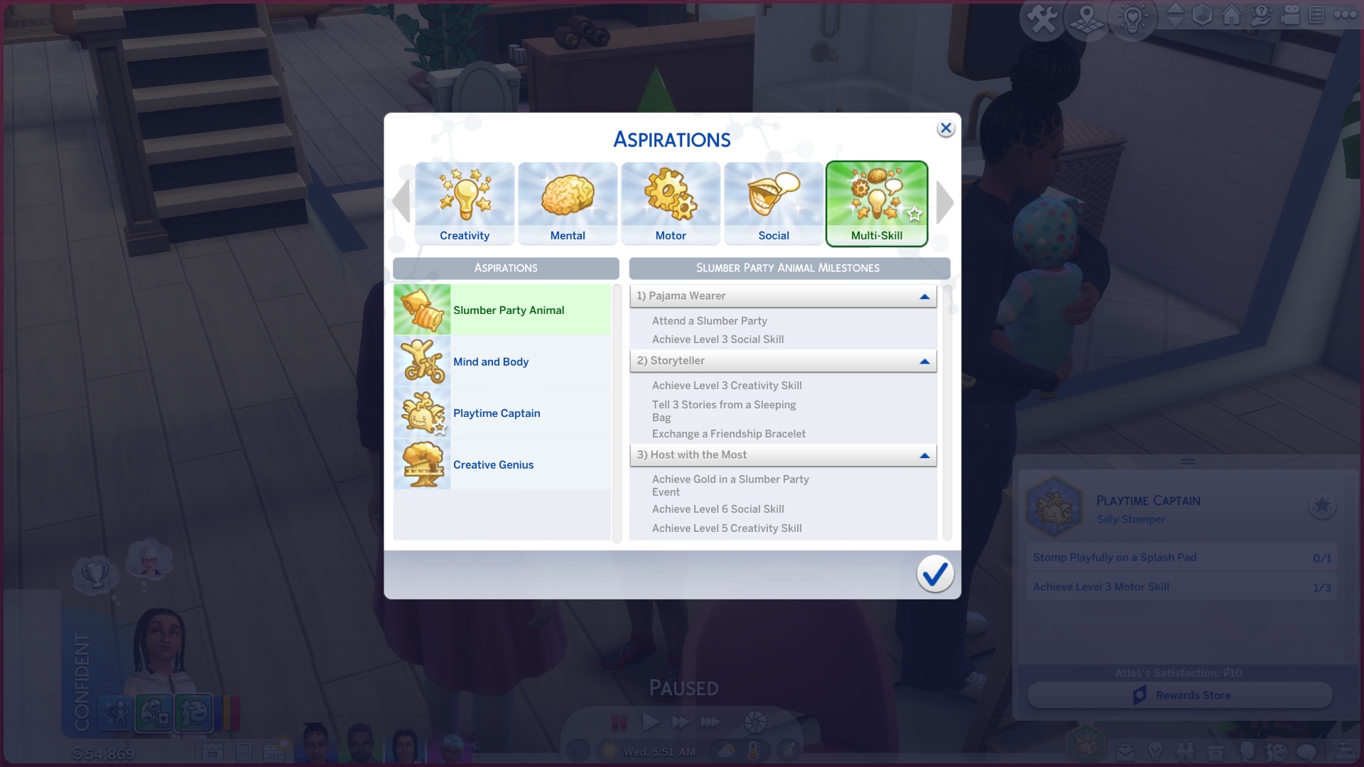 The Sims 4 Growing Together Child Aspirations Guide