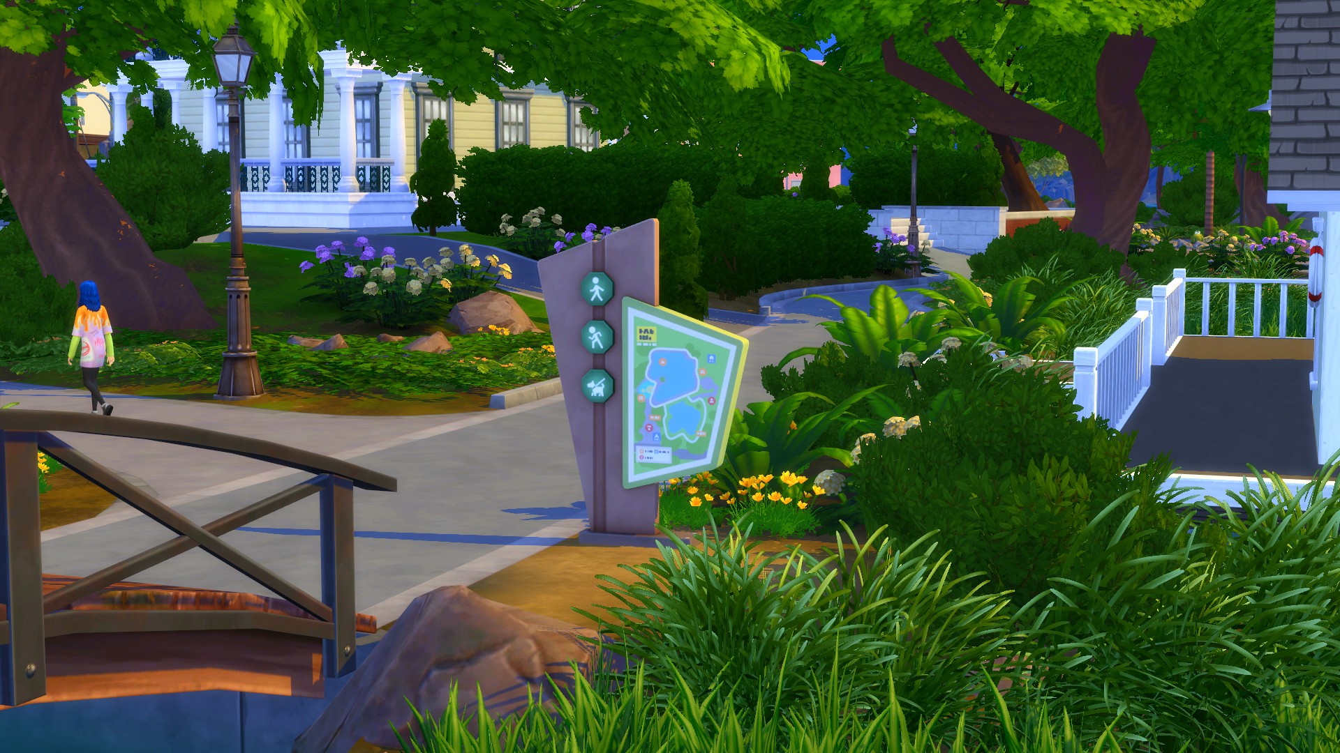The Sims 4 Walking Experience and Features