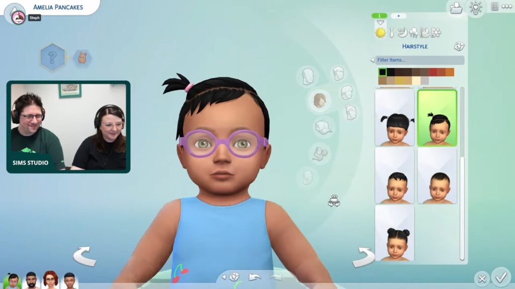 The Sims 4 Infants CAS: Customize Your Infants!