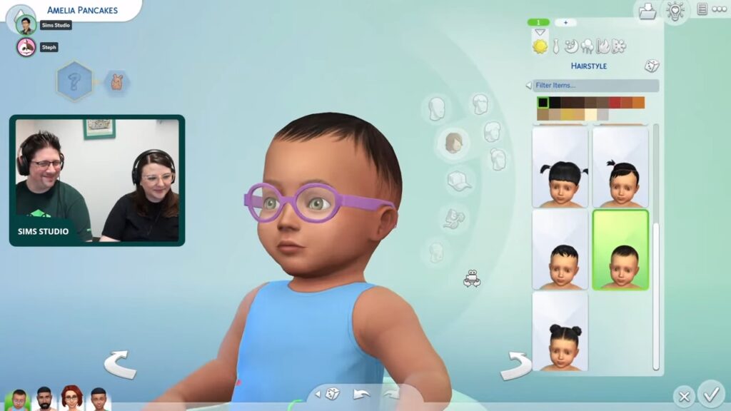 The Sims 4 Infants CAS: Customize Your Infants!