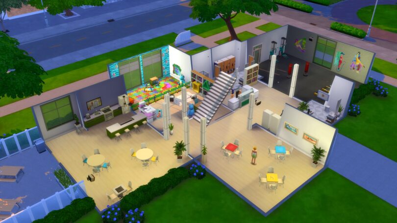 The Sims 4 Growing Together: The Fundamentals of Recreation Centers