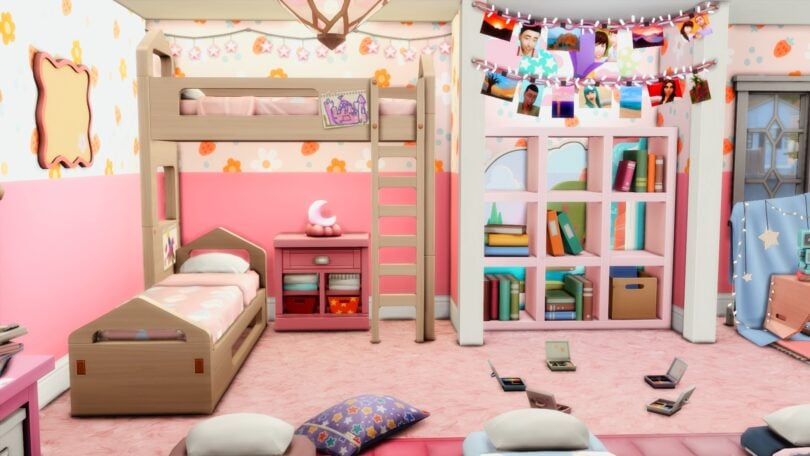 Creating a Perfect Sims 4 Slumber Party Bedroom!
