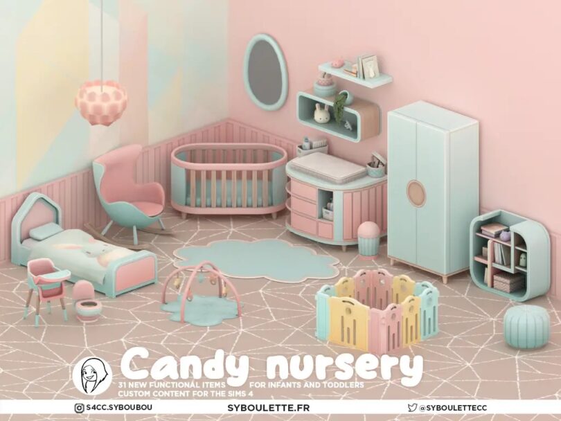 The Sims 4 Infants CC: 10 Adorable Nursery Sets