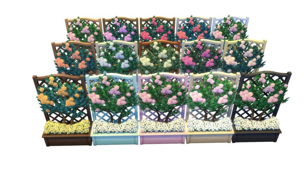 The Sims 4 Garden CC Pack: Garden at Home Overview