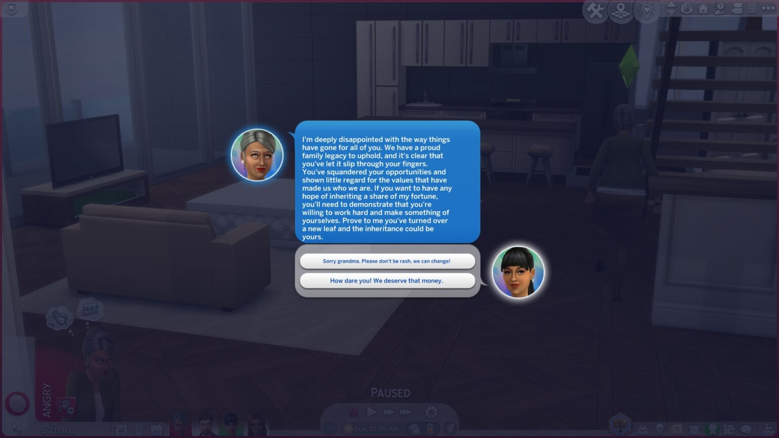 The Sims 4 Scenario Playthrough: Family Fortune