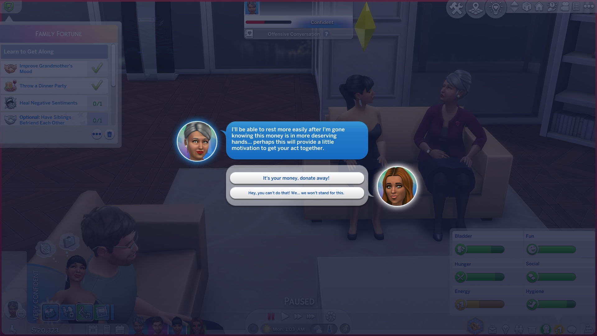 The Sims 4 Scenario Playthrough: Family Fortune