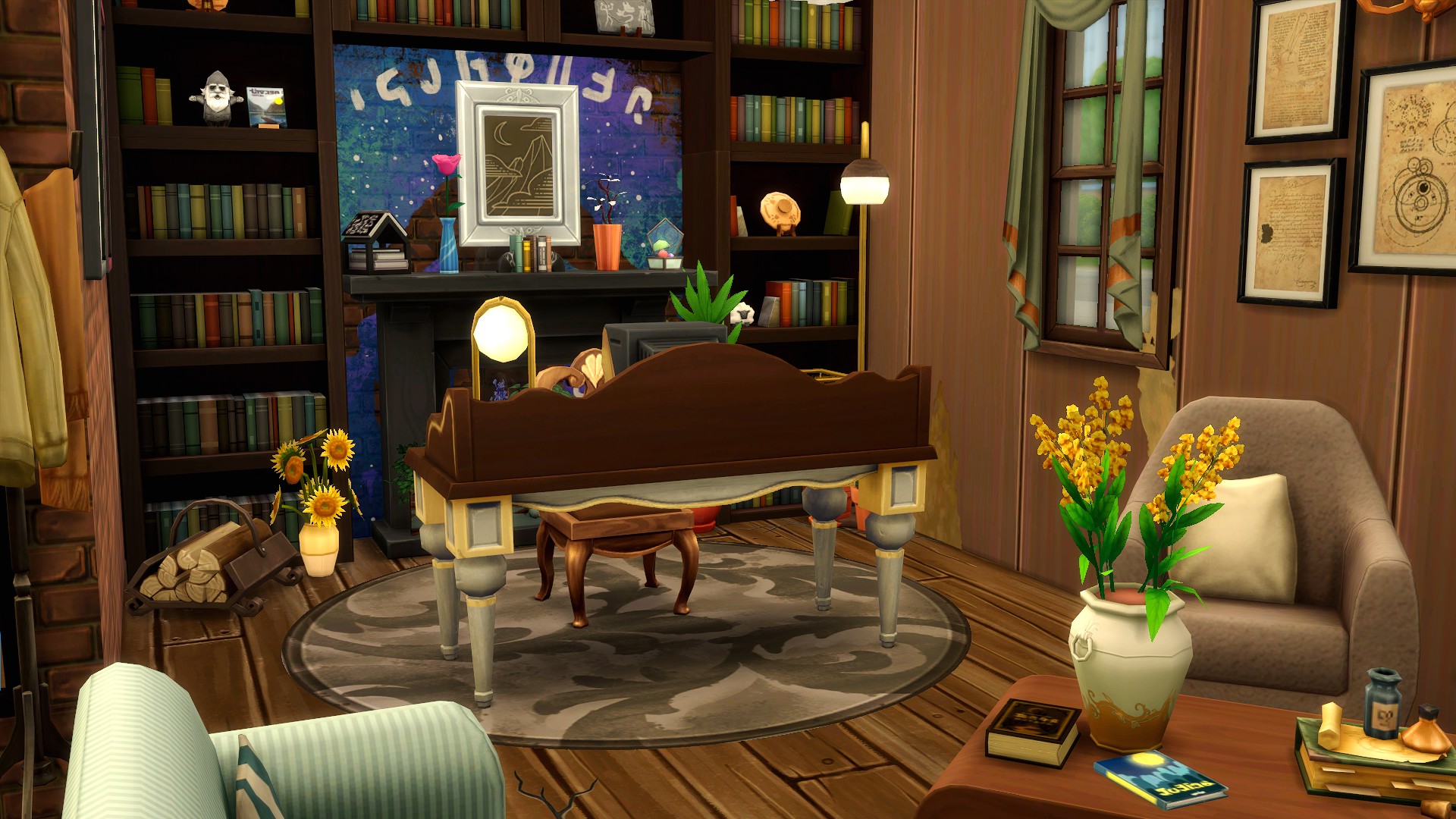 The Sims 4 Book Nook Reno: Dull to Dazzling