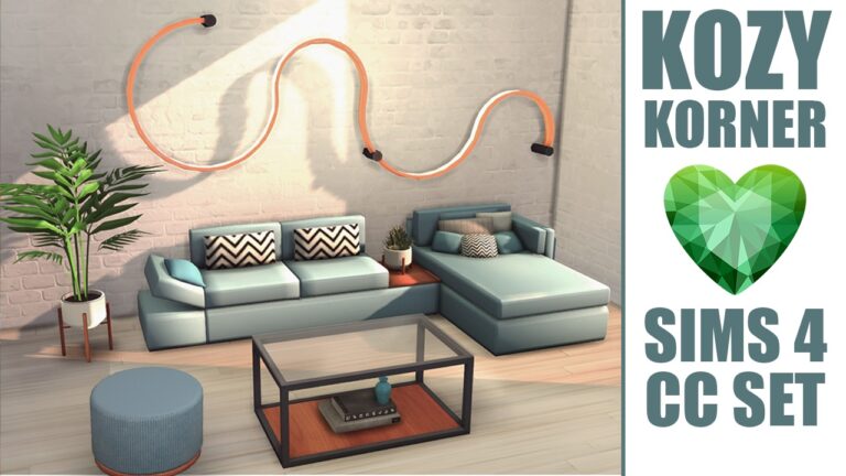 The Sims 4 Study Room CC: Create a Unique Study Space