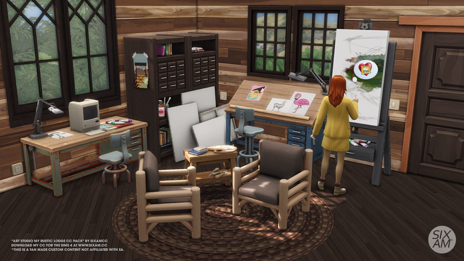 The Sims 4 Artist CC Pack Review
