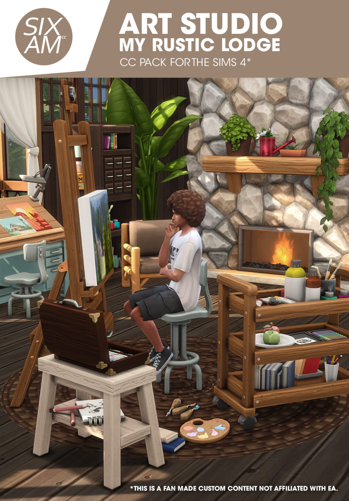The Sims 4 Artist CC Pack Review