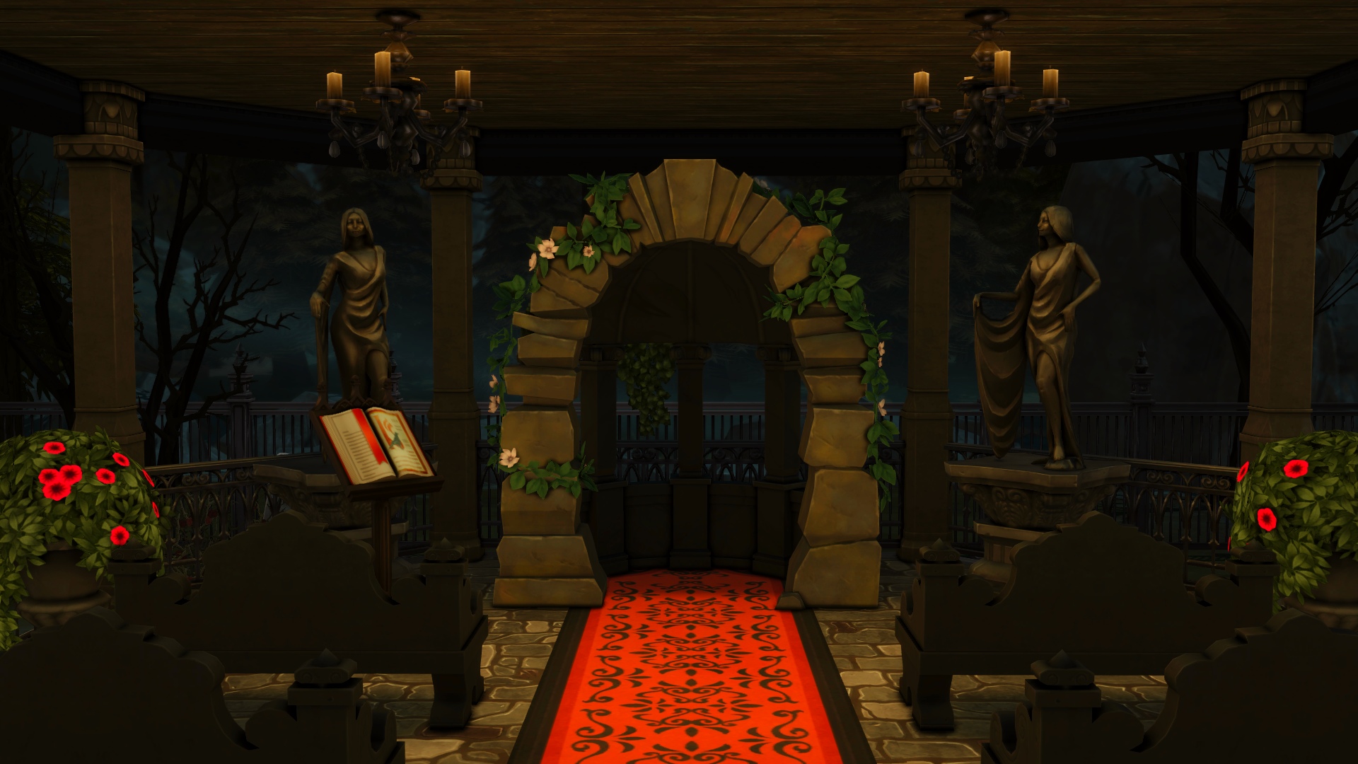Sims 4 Vampire Build: Beware Saying "I Do" Among the Dead!