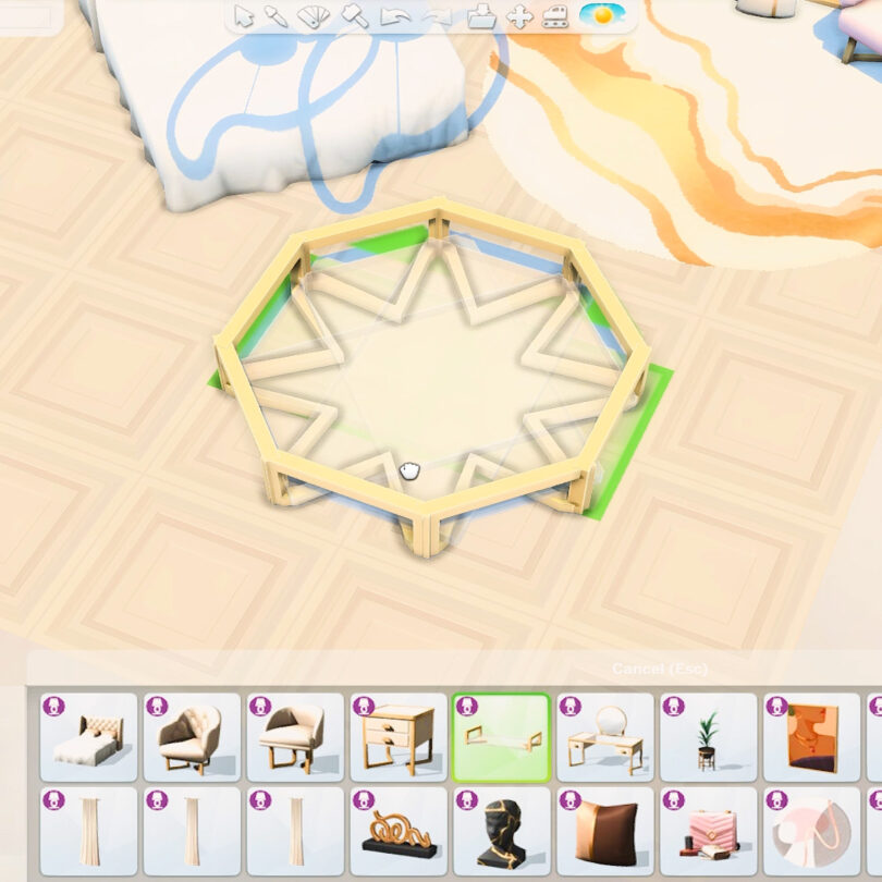 Glam Up Your Basic Coffee Table with the Sims 4 Modern Luxe Kit