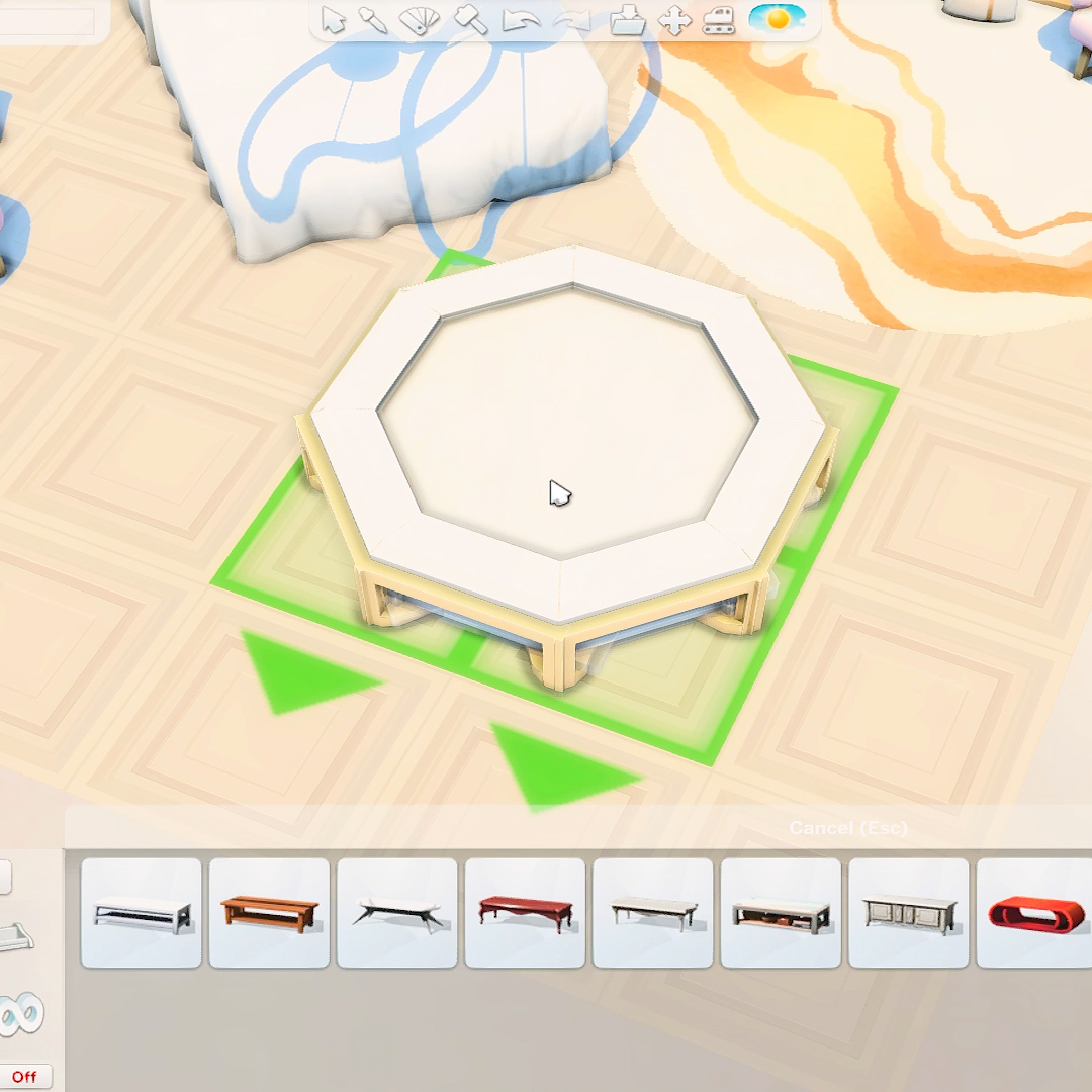 Glam Up Your Basic Coffee Table with the Sims 4 Modern Luxe Kit