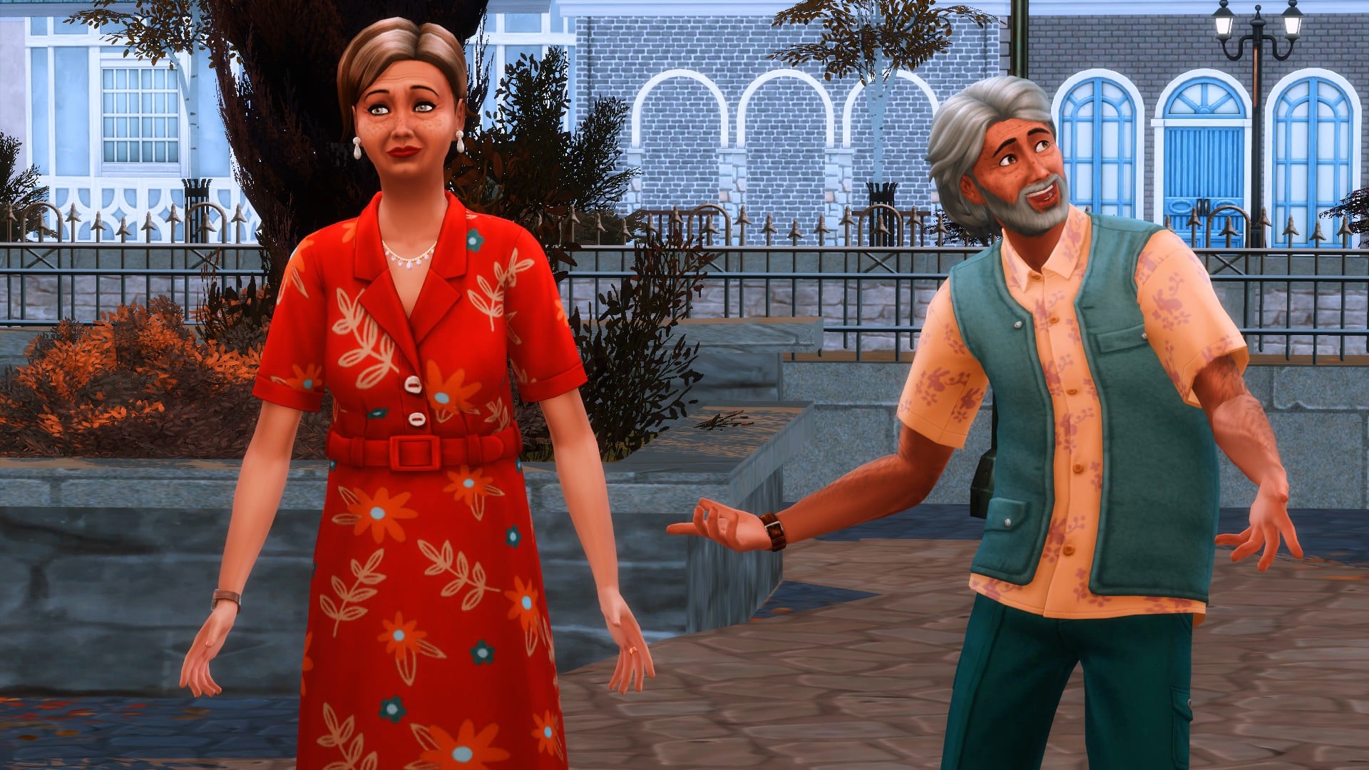 The Sims 4 Elders Autumnal Lookbook