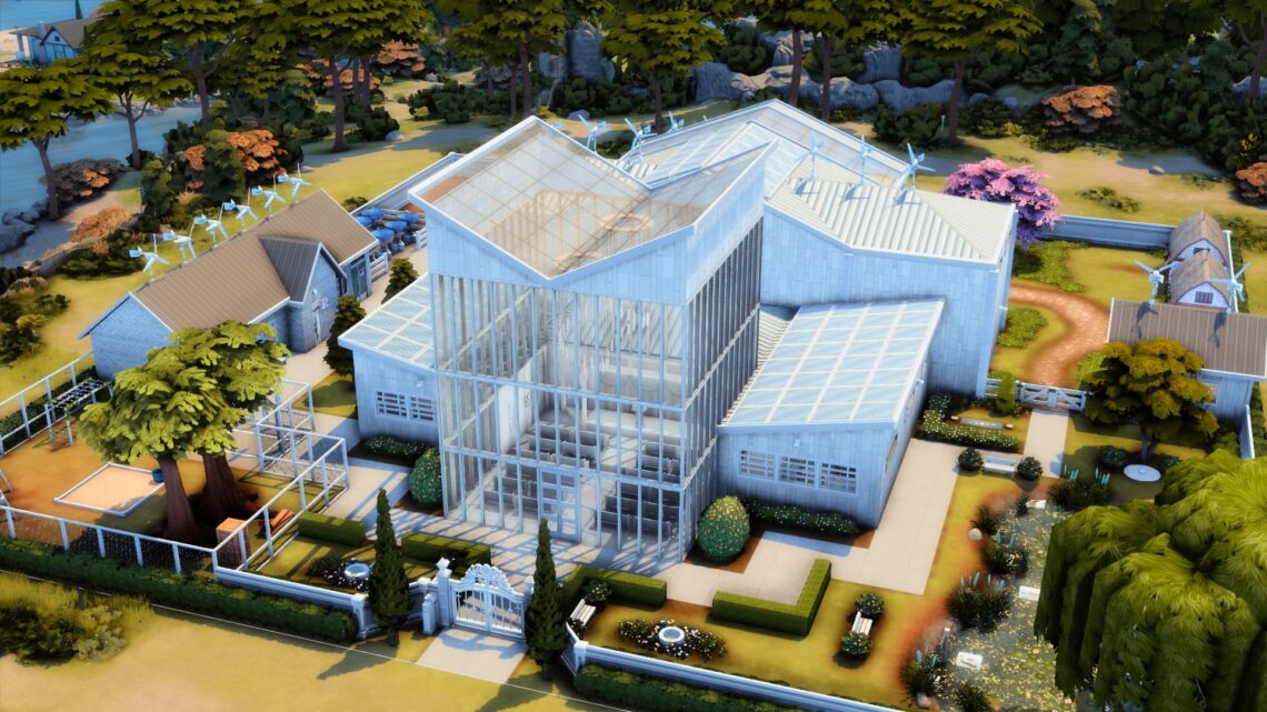 Making an Absurd Sims 4 Cult Build for Rent