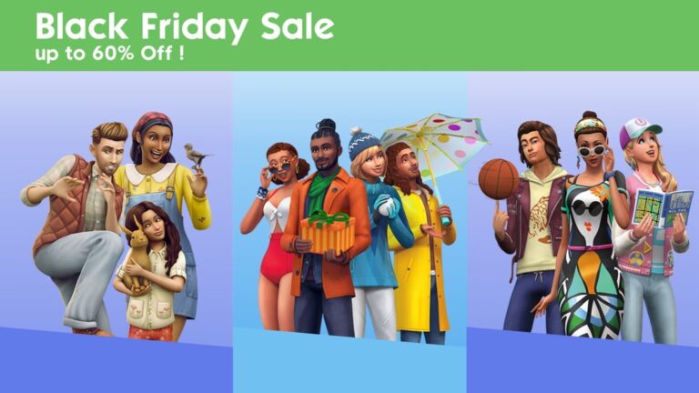 Black Friday Sale: Up to 60% Savings on The Sims 4!