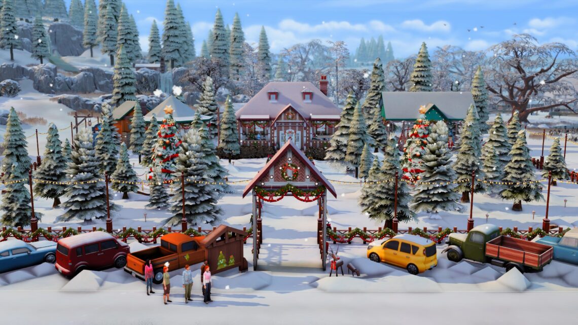 The Best Sims 4 Christmas Tree Farm Builds on the Gallery!