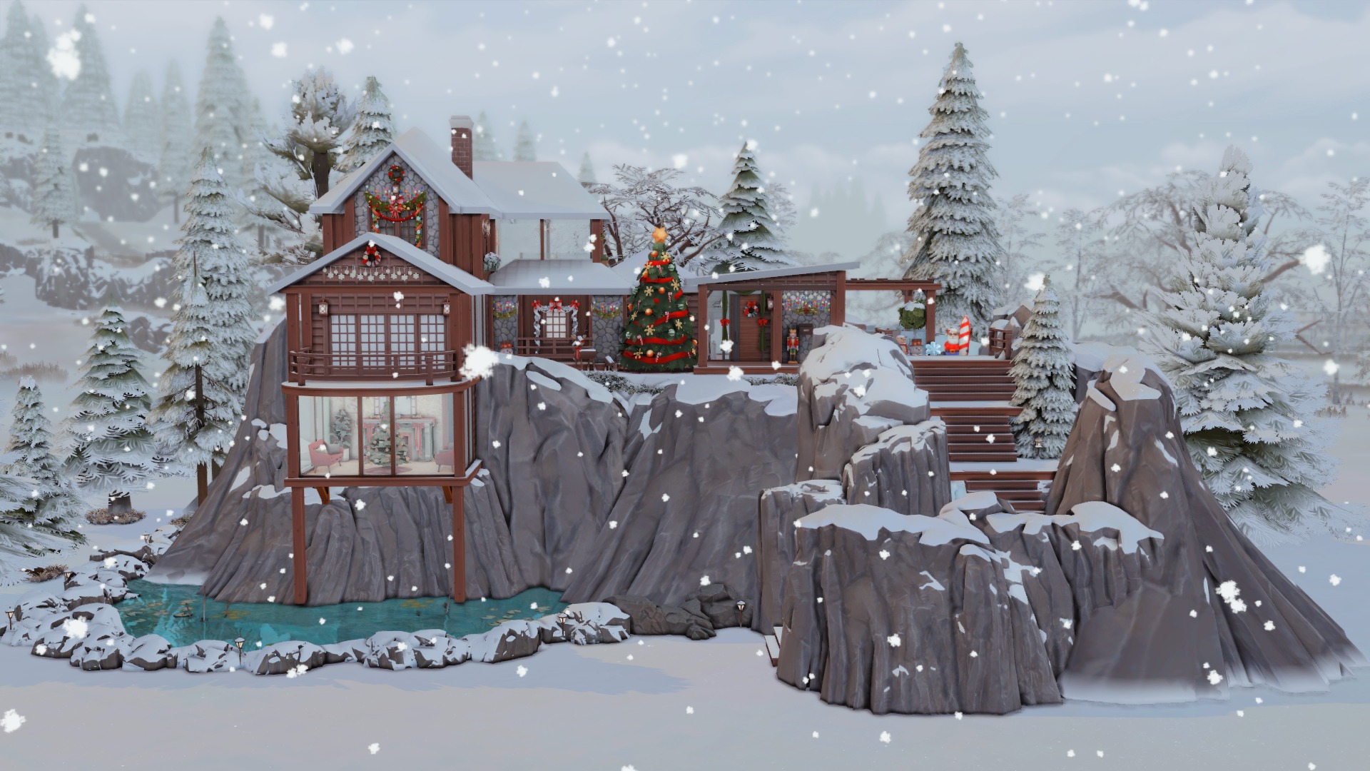 The Best Cozy Sims 4 Christmas Homes for the Holidays