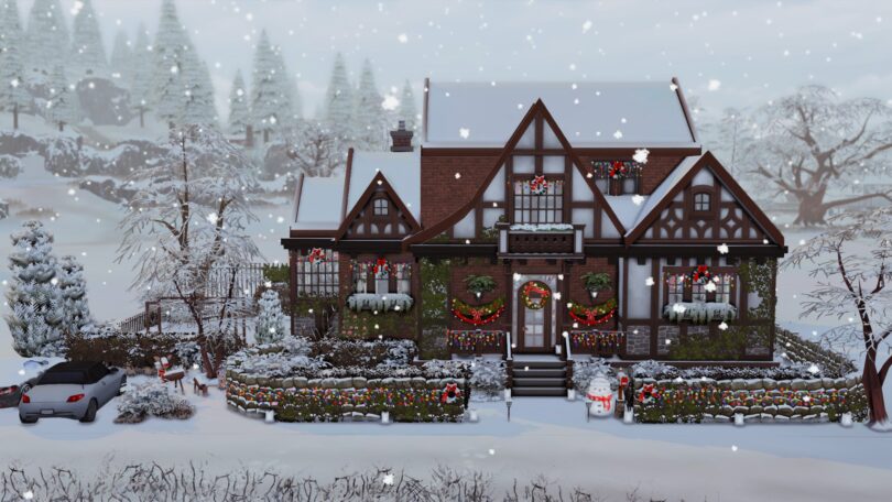 The Best Cozy Sims 4 Christmas Homes for the Holidays