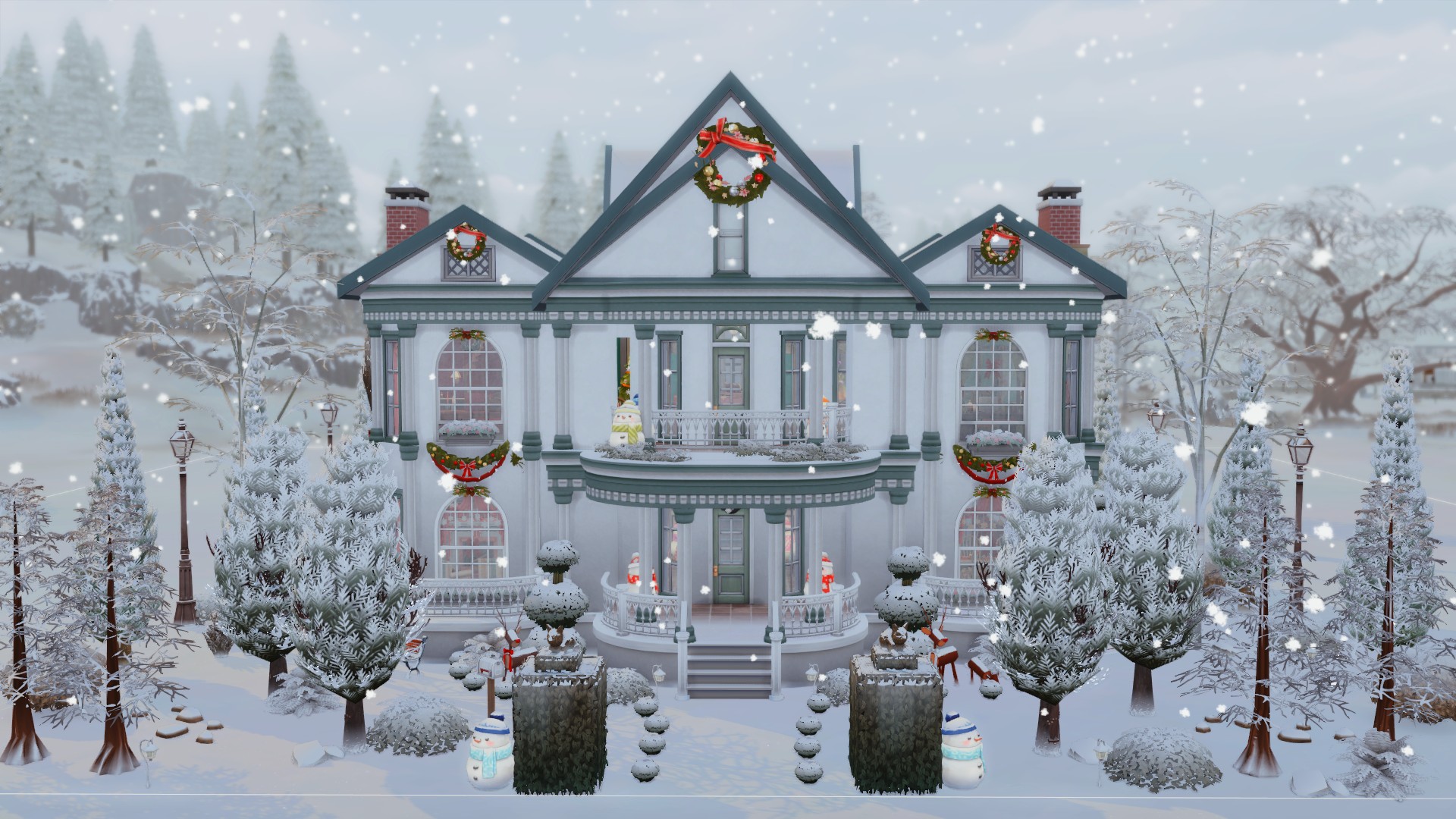 The Best Cozy Sims 4 Christmas Homes for the Holidays