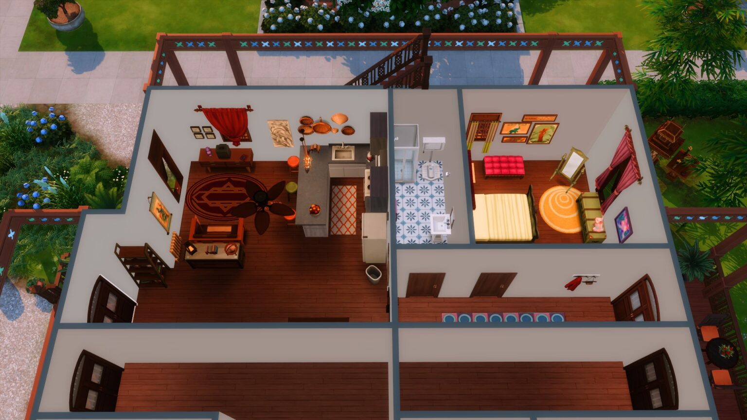 The Sims 4 For Rent World Overview