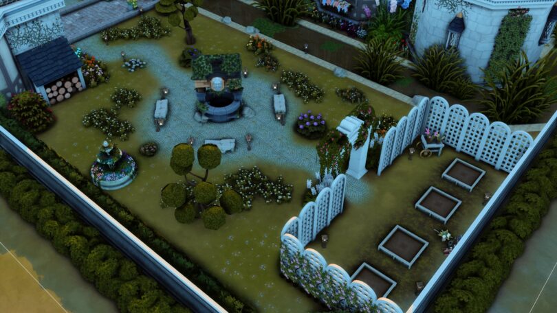 Using The Sims 4 Castle Estate Kit to Transform My Old Build
