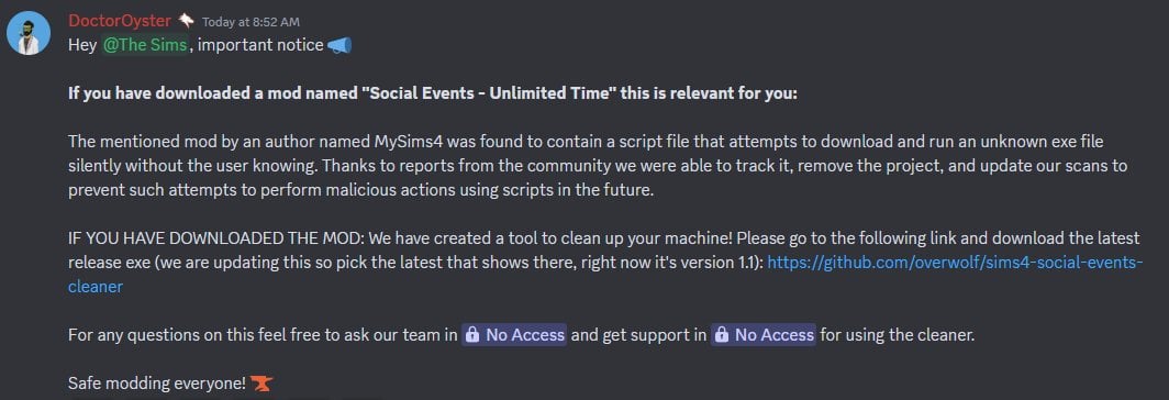 The Sims 4 Mods: Important Information and Keeping Safe