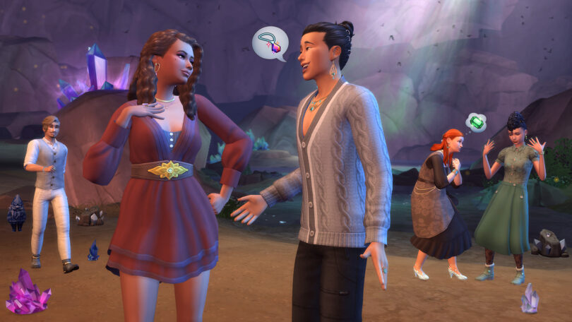 The Sims 4 Crystal Creations: Official Screens and Assets