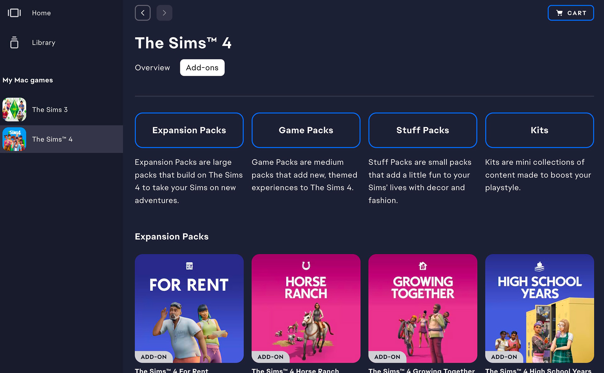 My Sims Experience with the New EA App for Mac