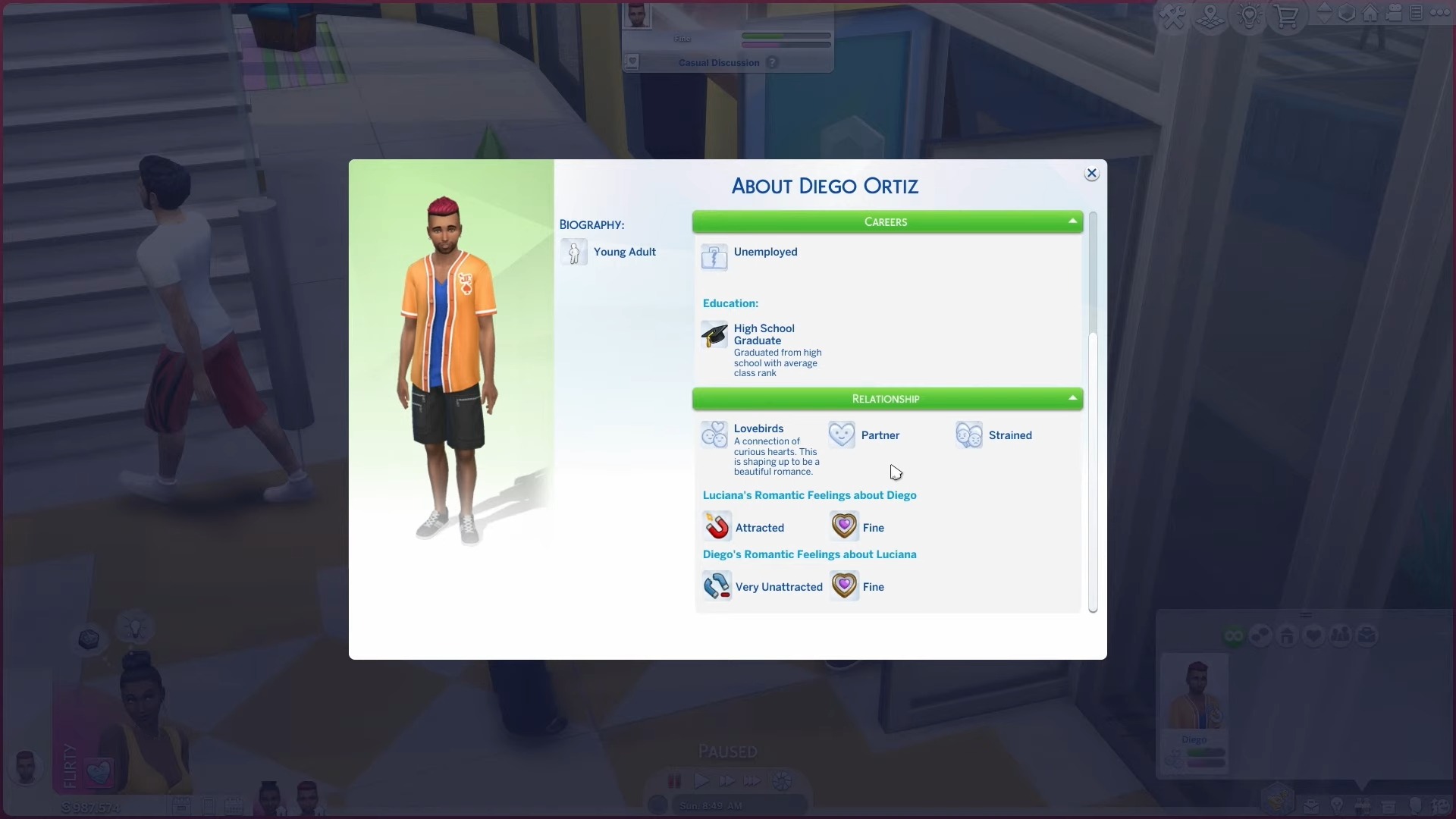 The Sims 4 Lovestruck: Romance Dynamic and Attraction Explained