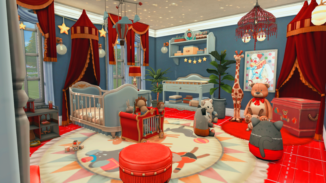 The Sims 4 Gallery Spotlight: Storybook Nursery and Artist Studio Rooms