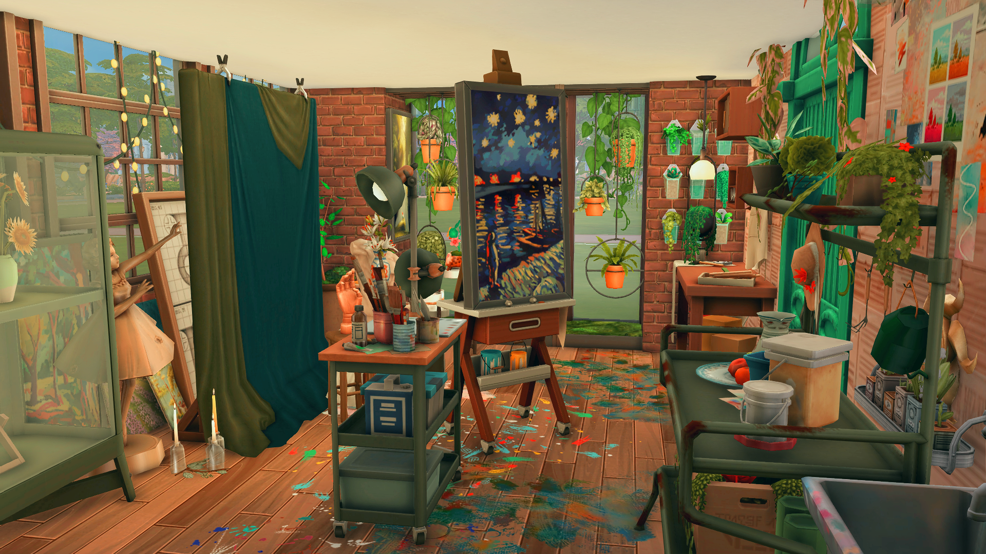 The Sims 4 Gallery Spotlight: Storybook Nursery and Artist Studio Rooms